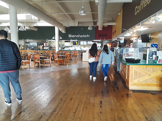 The food court: retail therapy's necessary intermission. Because nobody makes good shopping decisions on an empty stomach.