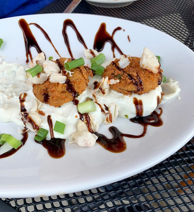 These aren't your grandmother's fried green tomatoes &ndash; unless your grandmother was a culinary genius who understood the magic of crispy exteriors and tangy centers.