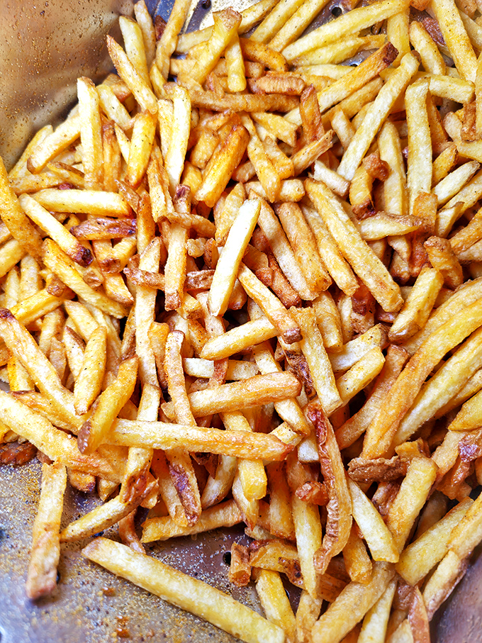 French fries so perfectly golden they deserve their own trophy. Each crispy exterior gives way to a fluffy interior&mdash;the textural tango we all crave.