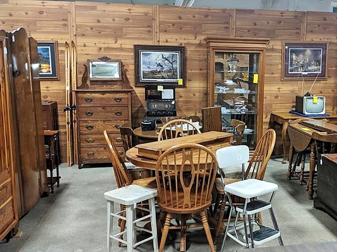 Not just furniture&mdash;time machines disguised as dining sets. That oak table has hosted more family dramas than Thanksgiving at your in-laws.