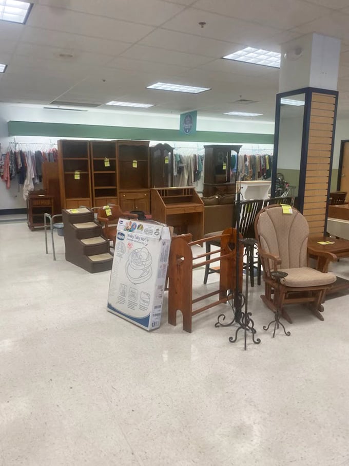 Furniture vignettes that spark the imagination. That rocking chair isn't just seating&mdash;it's the beginning of your porch's redemption story.