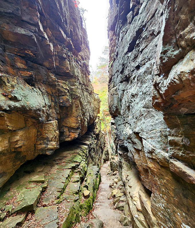 The Great Stone Door: where Mother Nature decided to install a dramatic entrance between two massive rock walls.