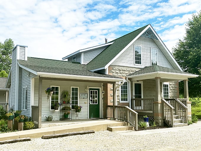 Green Gables Inn whispers "slow down" before you even reach the front door. The kind of porch that turns strangers into storytellers.