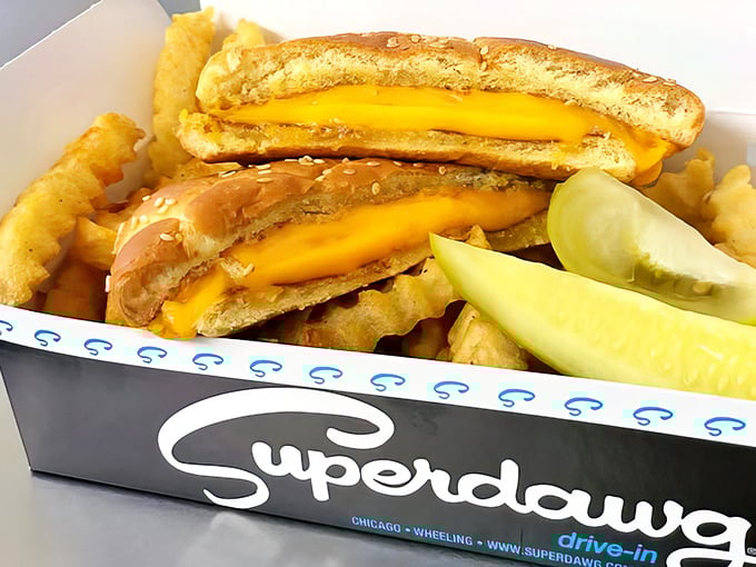 The Supercheesie isn't just a grilled cheese&mdash;it's childhood nostalgia upgraded with enough melty American cheese to make the Founding Fathers proud.