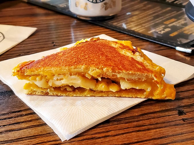 This isn't just a grilled cheese&mdash;it's comfort on bread, a melty masterpiece that would make your childhood self high-five your adult self.