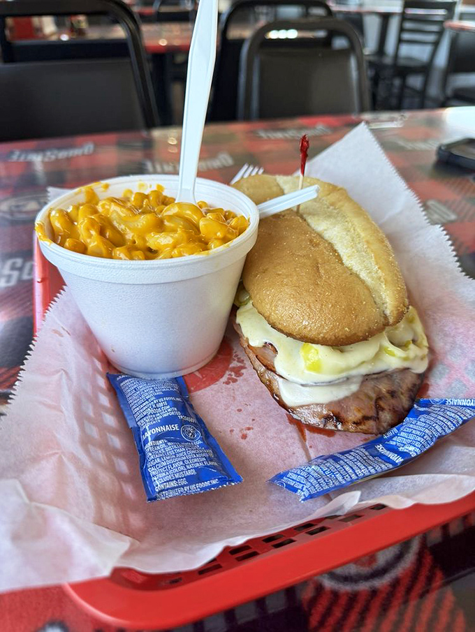 The Italian sub and mac and cheese&mdash;a dynamic duo that proves comfort food doesn't need a cape to save your day.