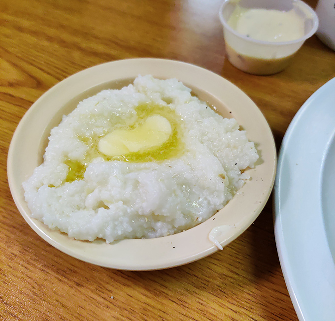 Grits with a melting pat of butter&mdash;the South's answer to risotto and a reminder that simplicity, when done perfectly, is culinary genius.
