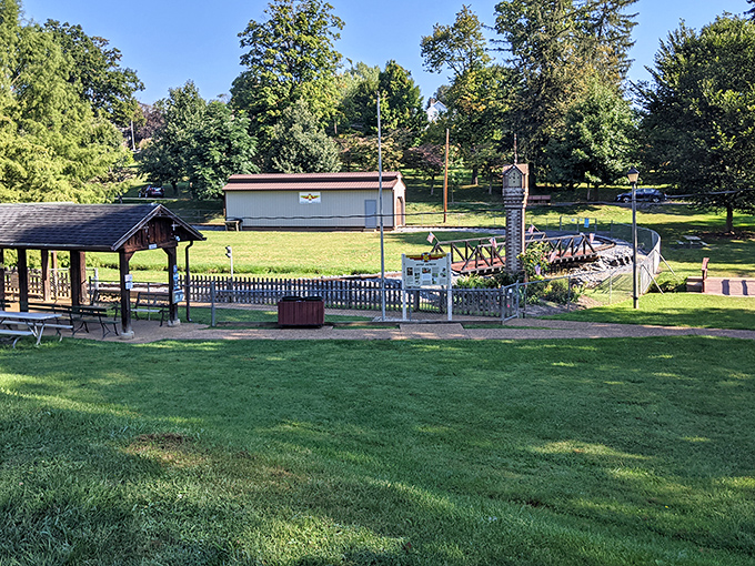 Gypsy Hill Park offers that perfect small-town green space where generations have gathered for picnics, proposals, and probably a few teenage rebellions.