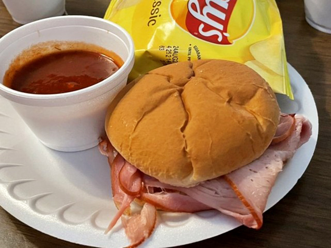 The ham sandwich that launched a thousand road trips. Simple, honest food that reminds you why classics became classics in the first place.