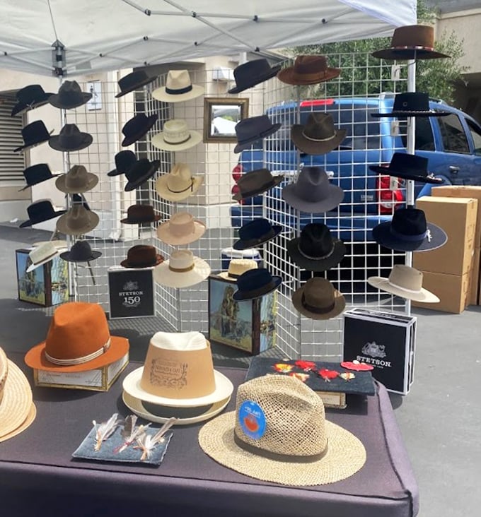 Hat heaven for the style-conscious shopper &ndash; from Stetsons to fedoras, your next signature look hangs in this open-air haberdashery.