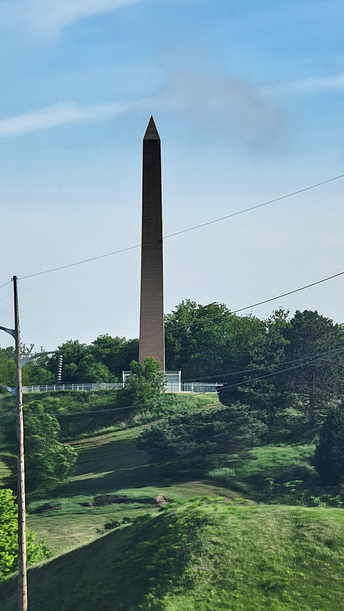 Standing like an exclamation point on the landscape, this obelisk offers a perfect excuse to climb for panoramic views that'll make your Instagram followers jealous.