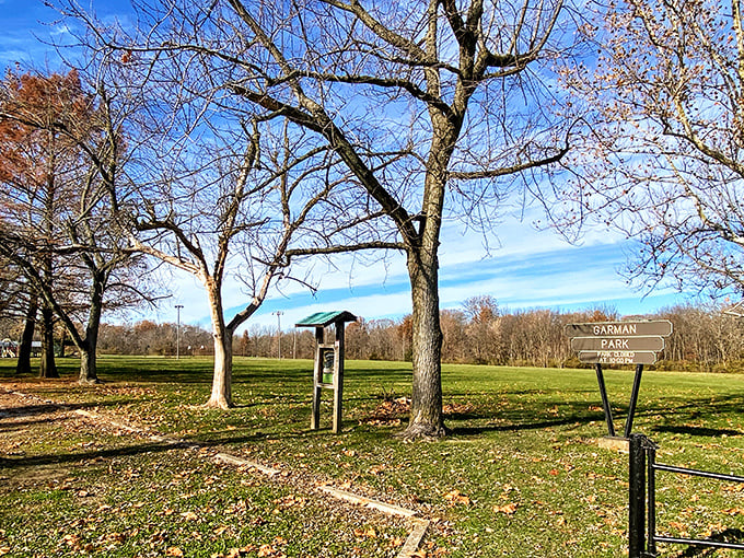 Garman Park offers that quintessential neighborhood green space where memories are made without requiring a Wi-Fi password. 