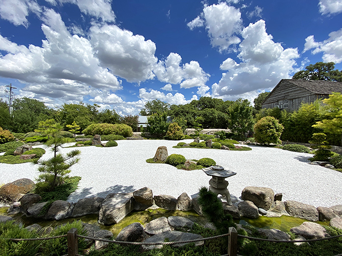 This serene Japanese garden proves that peace transcends all cultural boundaries beautifully.