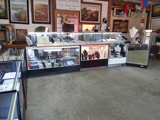 More than just sparkle&mdash;each display case holds someone's future heirloom or anniversary surprise. Quality jewelry without the markup that pays for fancy lighting and classical music.