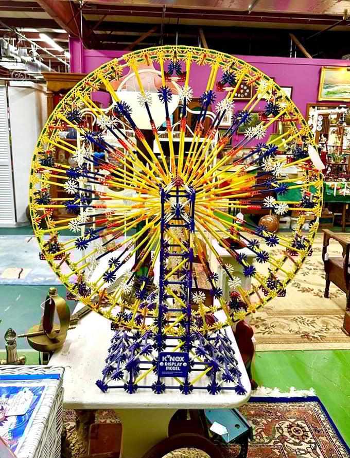 This K'NEX Ferris wheel isn't just a toy&mdash;it's engineering nostalgia that makes adults say "I always wanted one of these!"