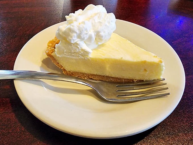Key lime pie that strikes the perfect balance between tart and sweet &ndash; the kind that makes you close your eyes on the first bite and forget to Instagram it.