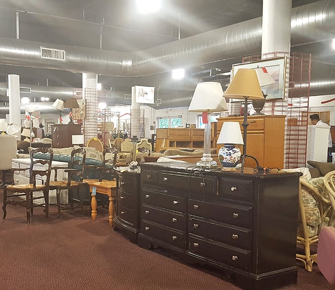 Lamps and dressers staging their own home makeover show, no renovation budget or camera crew required.