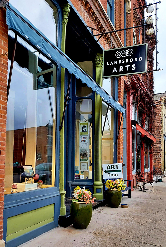 Lanesboro Arts welcomes visitors into a brick building where local creativity gets displayed with well-deserved pride and care.
