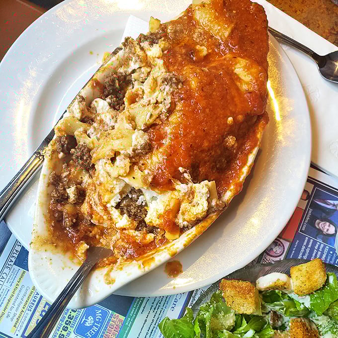 When lasagna and moussaka have a delicious love child, this is what you get&mdash;a saucy, layered masterpiece worth every bite.