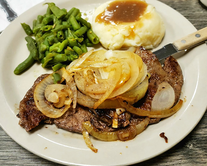 Liver and onions &ndash; the dish that separates the true diner aficionados from the casual breakfast tourists.