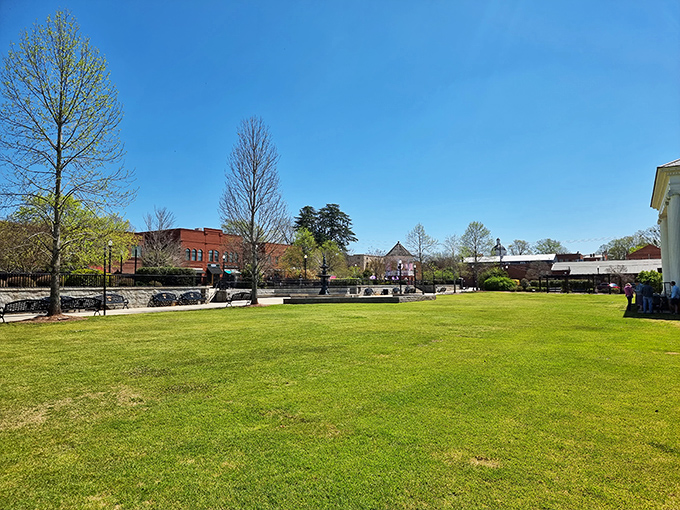 Town parks are the living rooms of communities. Madison's green space invites you to kick off your shoes and stay awhile.
