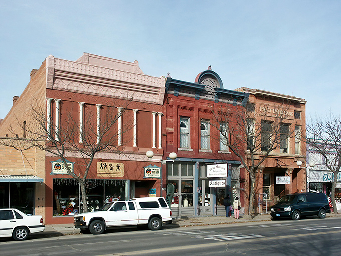 Main Street's historic facades tell stories of boom times, hard times, and everything between&mdash;a living museum where commerce and community continue their century-old dance.