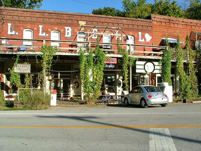 Makanda's historic L.L. Bell building has witnessed generations come and go, while standing firm as the town's red brick heart.