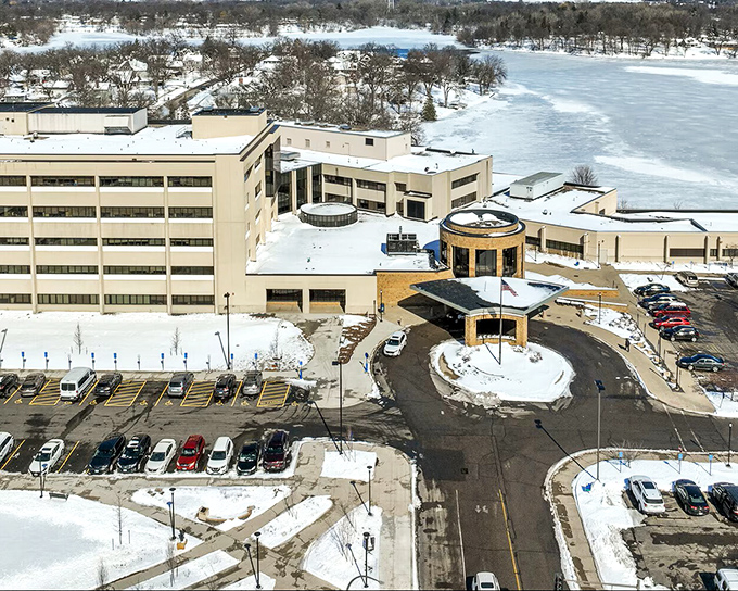 The Mayo Clinic facility brings world-class healthcare to small-town Minnesota, proving you don't need big-city stress to get big-city medicine.