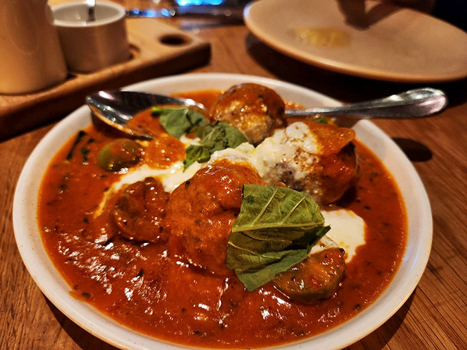 These meatballs aren't the ones from your childhood spaghetti nights&mdash;they're what those meatballs dream of becoming when they grow up.