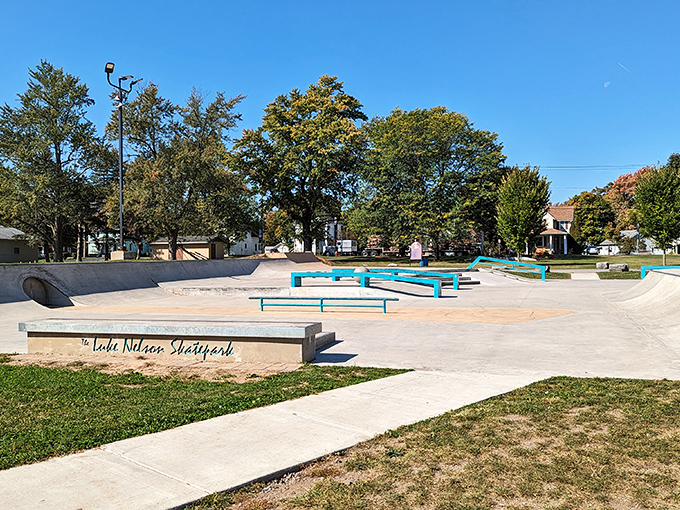 The Lake Nelson Skatepark proves Medina isn't stuck in the past. Even in historic towns, there's always room for a perfect kickflip or an embarrassing wipeout.