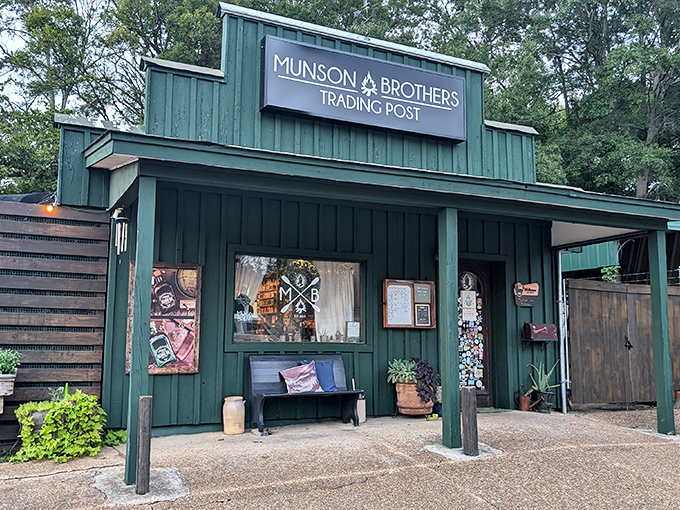 Munson and Brothers Trading Post looks like the kind of place where you'd find that perfect handcrafted gift alongside friendly conversation about local happenings.