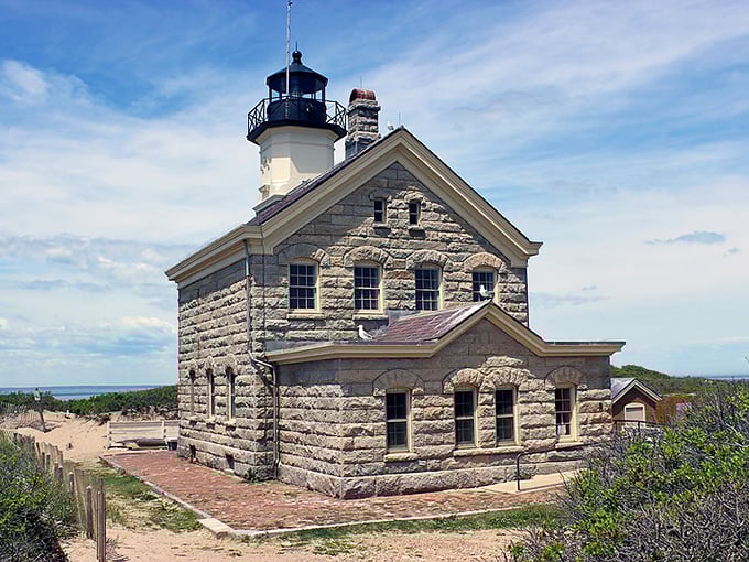 The sturdy granite North Lighthouse has been keeping sailors safe since 1867, now offering history lessons instead of warnings.