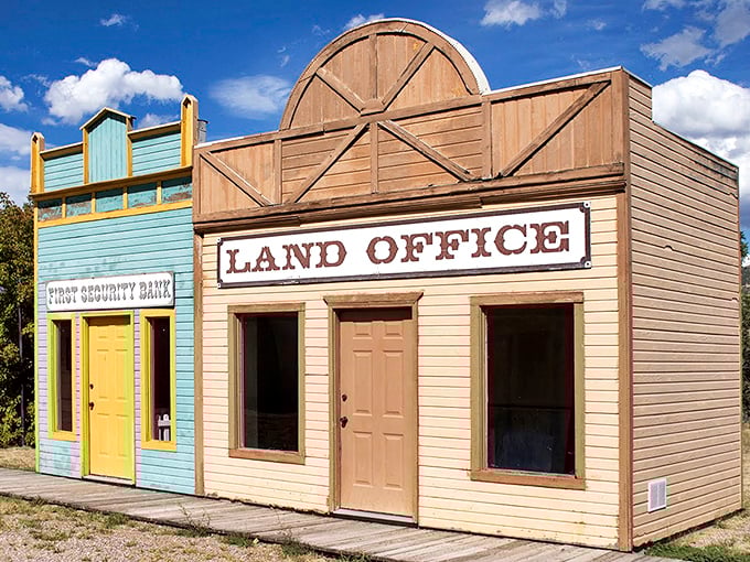 Old West storefronts recreate frontier days without the dysentery, offering photo opportunities that'll make your friends jealous.