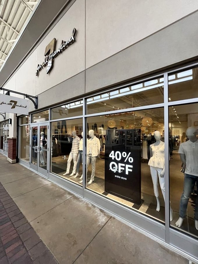 7 For All Mankind offers 40% off their entire collection. Denim dreams come true without the nightmare prices.