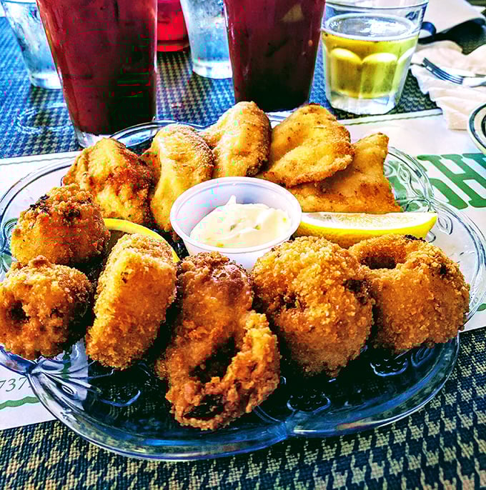 These aren't just any onion rings and walleye bites&mdash;they're what angels serve at the lake cabin in heaven.