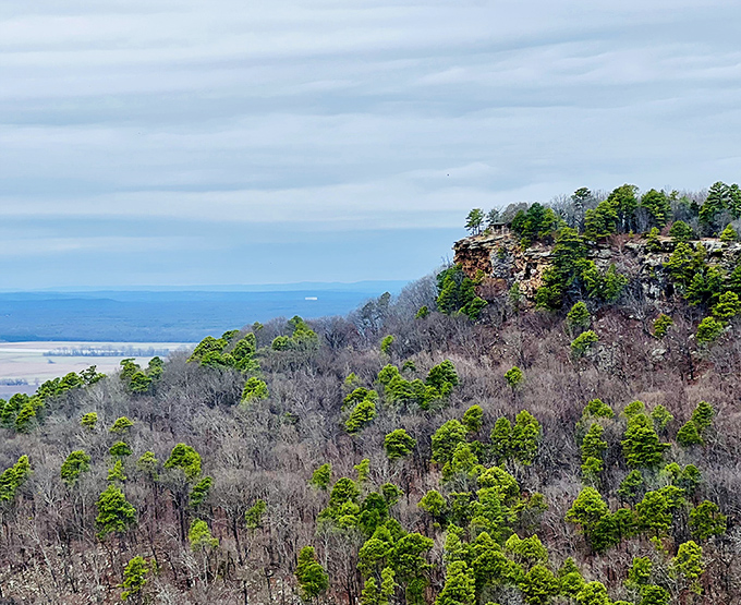 Winter strips away the foliage to reveal the mountain's dramatic bone structure in all its glory.