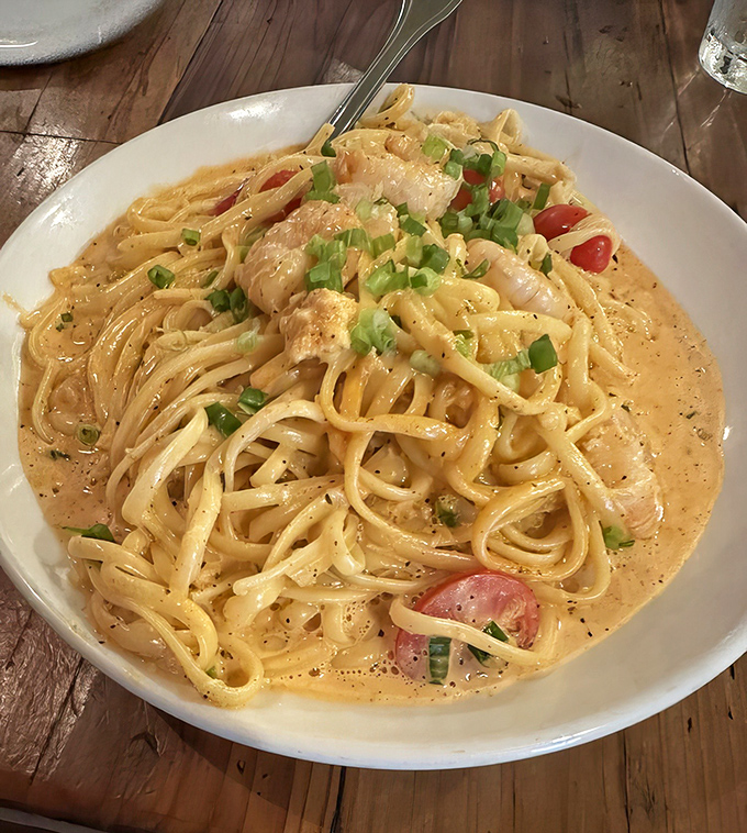 This pasta isn't just a dish, it's a silky, creamy revelation that would make an Italian grandmother nod in approval.
