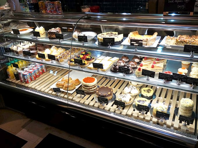 The pastry case at Nichole's isn't just a display &ndash; it's a museum of edible art where you'll want to taste every exhibit. Admission is free; willpower is extra.
