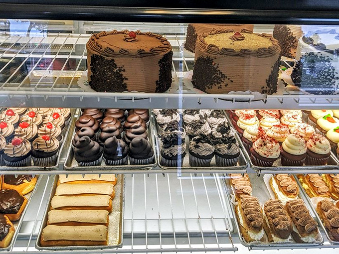 Not all heroes wear capes&mdash;some wear frosting. This bakery case is the adult equivalent of pressing your nose against a toy store window.