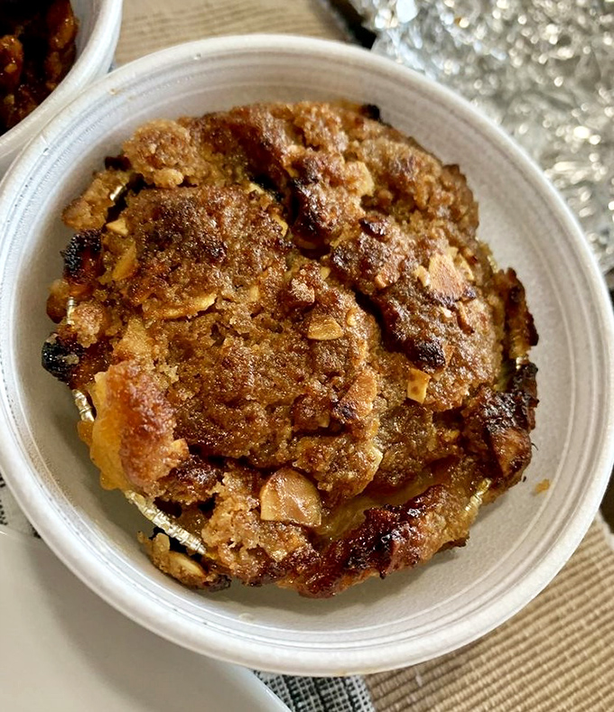 Not your cafeteria lady's cobbler. This cinnamon-crusted peach dessert has enough soul to headline at the Chicago Blues Festival.