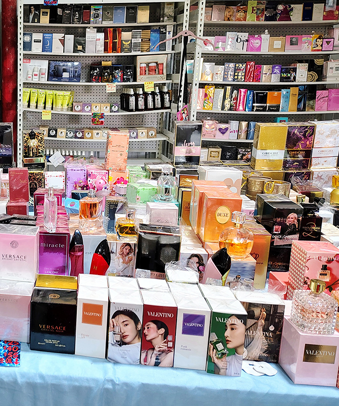 Perfume paradise where designer scents meet bargain prices. Smell expensive without the expense&mdash;just don't spray them all at once!