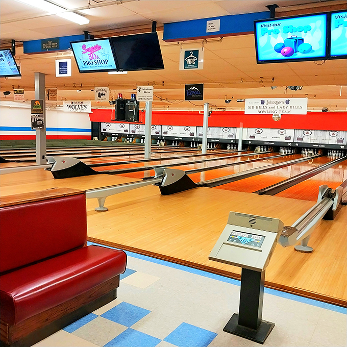 Perry Lanes hasn't changed its decor since the Carter administration, and that's precisely why it's perfect&mdash;authentic bowling without hipster irony.