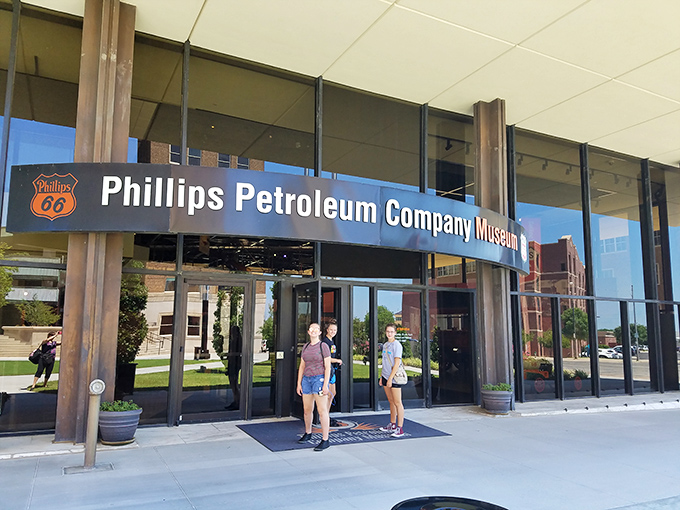 Oil history comes alive at the Phillips Petroleum Museum, where you'll discover how black gold transformed this prairie town into a cultural oasis.