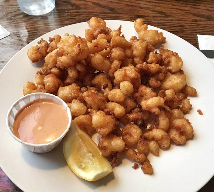Popcorn shrimp that actually pop with flavor, not just breading &ndash; these little gems deserve their own standing ovation.