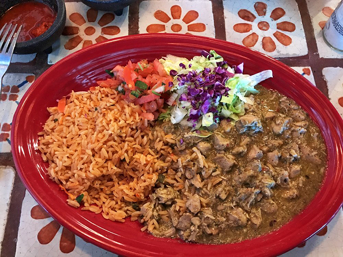 When Mexican rice meets slow-cooked pork in green chili sauce, it's not just dinner&mdash;it's a romance novel your taste buds can't put down.