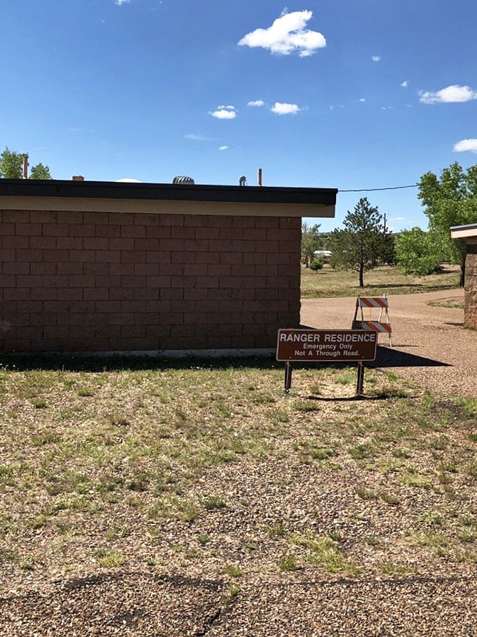 Even park rangers need a quiet retreat after a day of answering "Are there snakes?" for the hundredth time.