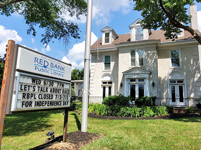 The Red Bank Public Library isn't just about books&mdash;it's a community cornerstone housed in a building with enough character to star in its own novel.