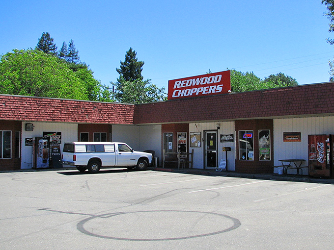 Redwood Choppers stands as a testament to Willits' no-nonsense approach to business &ndash; straightforward service without the frills or the corresponding markup.