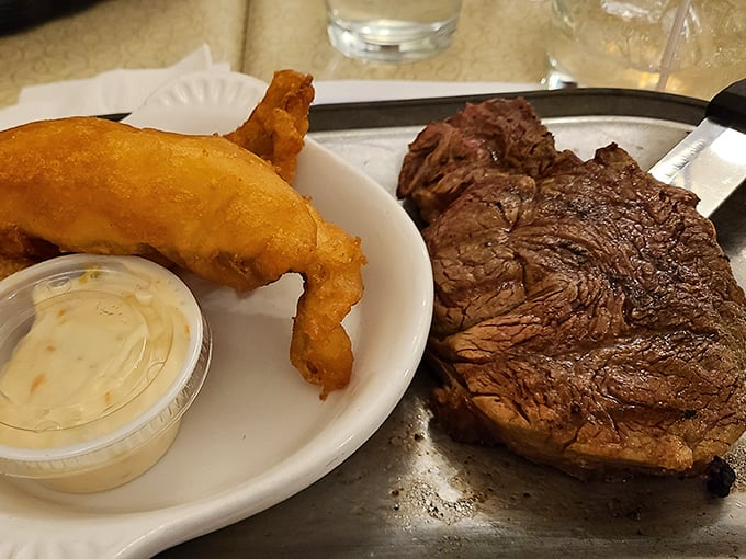 A ribeye that doesn't need fancy sauces or elaborate presentations&mdash;just respect, proper cooking, and your undivided attention.