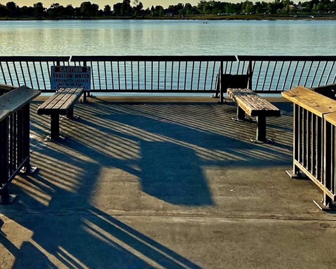 Roger's Pier offers front-row seating to nature's daily performance – no tickets required, just bring your own contemplative thoughts.